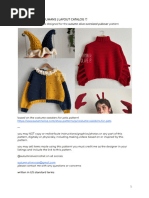 Eng - Lupin Sweater 040922 | PDF | Knitting | Knitting Needle