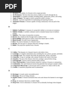 Spanish Firearms Terminology Guide | PDF | Firearms | Cartridge (Firearms)