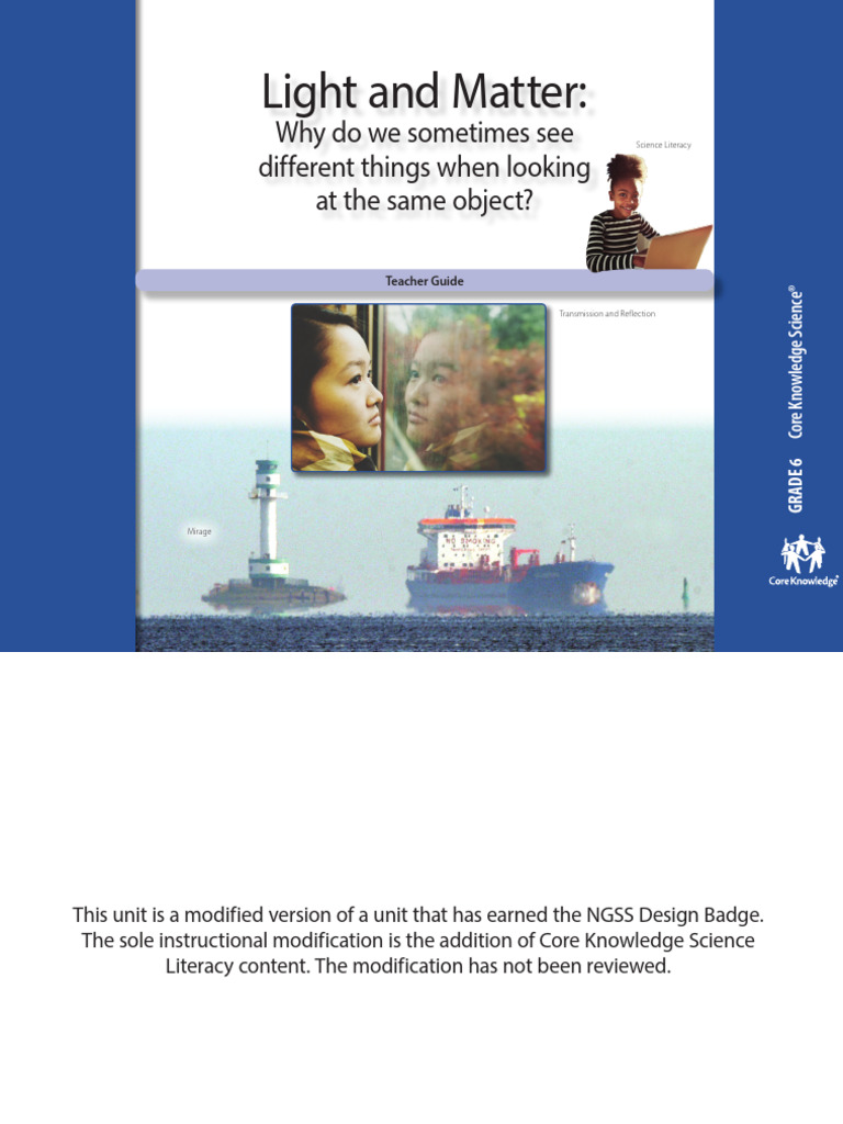 G6 Science | PDF | Mirror | Light