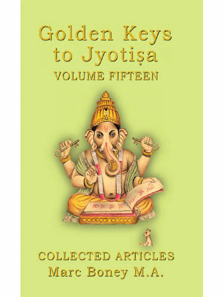 Golden Keys To Jyotisha - Vol.15 | PDF | Planets In Astrology ...
