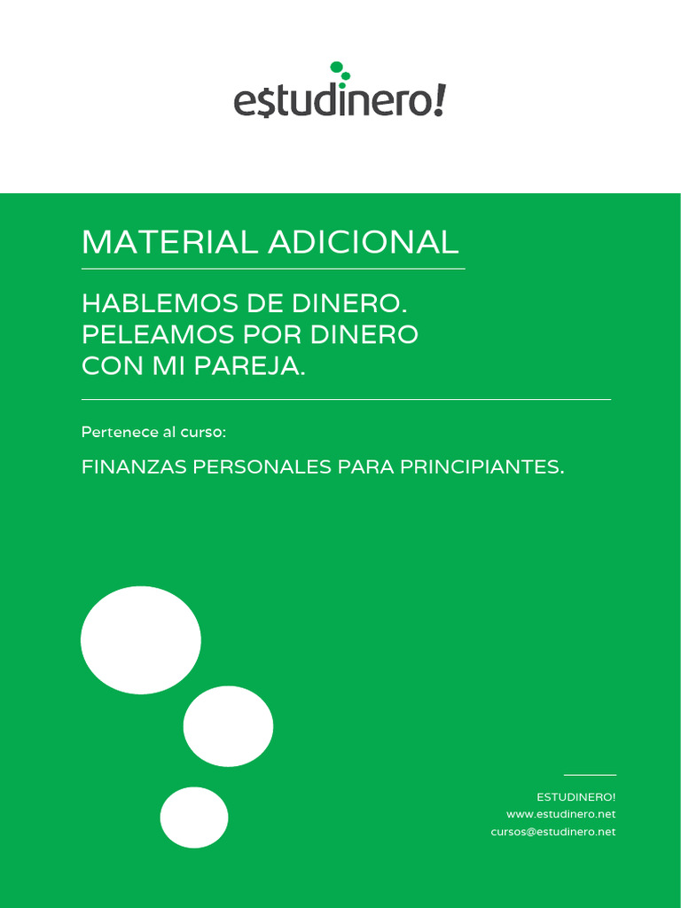 FFPP Hablemos de Dinero Peleamos Por Dinero Con Mi Pareja | PDF ...