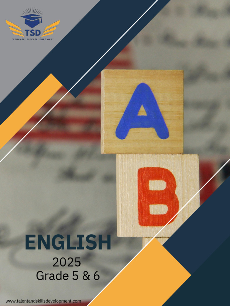 EnglishGrade5-6 (1) | PDF | Verb | Grammatical Gender