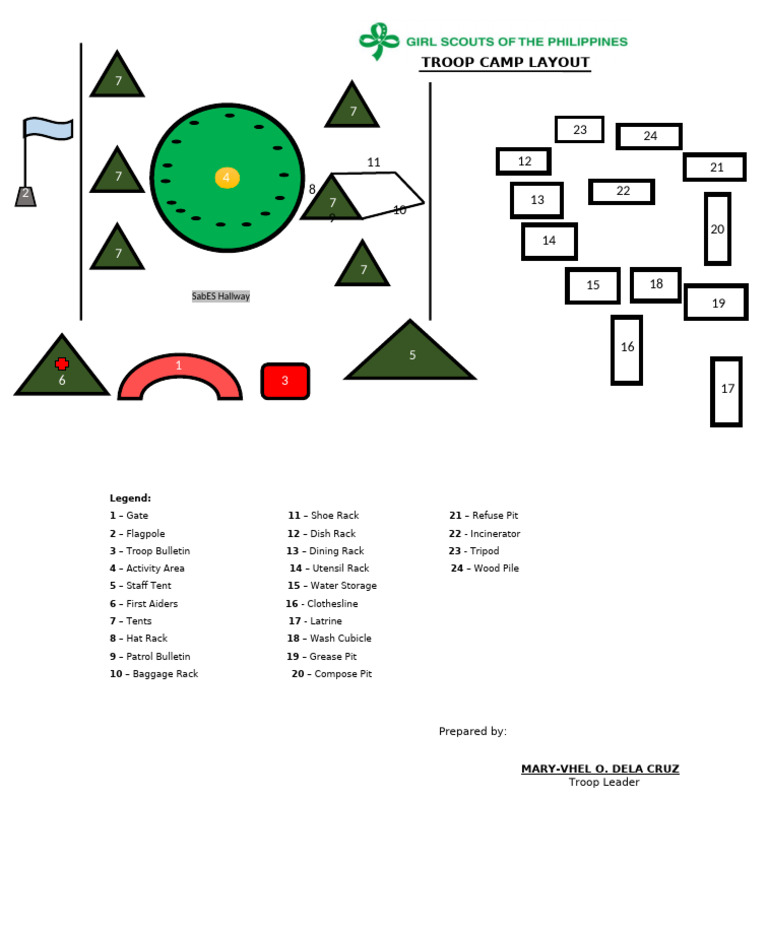 OES-Troop-Camp-Layout-2024 | PDF