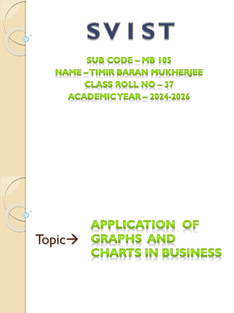 MB105 Timir Baran Mukherjee | PDF | Chart | Infographics