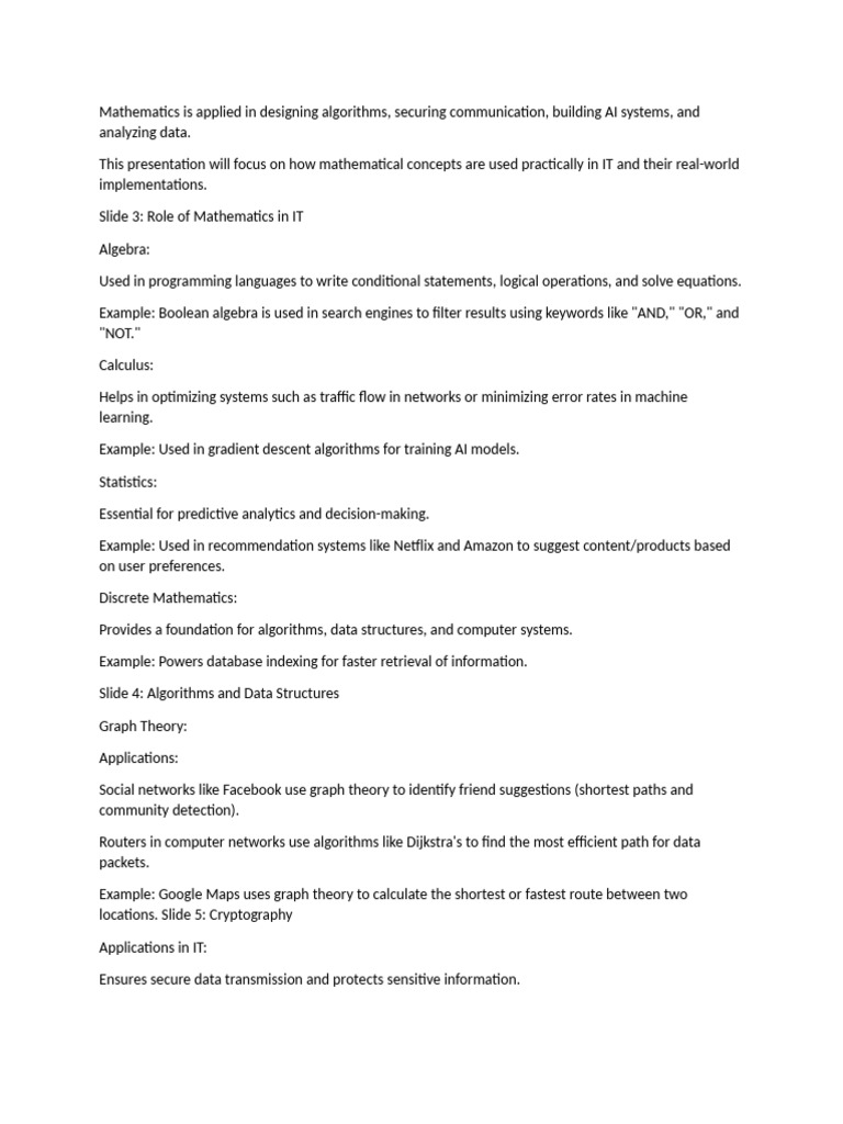 Mathematics Is Applied In Designing Algorithms Pdf Cryptography Quantum Computing