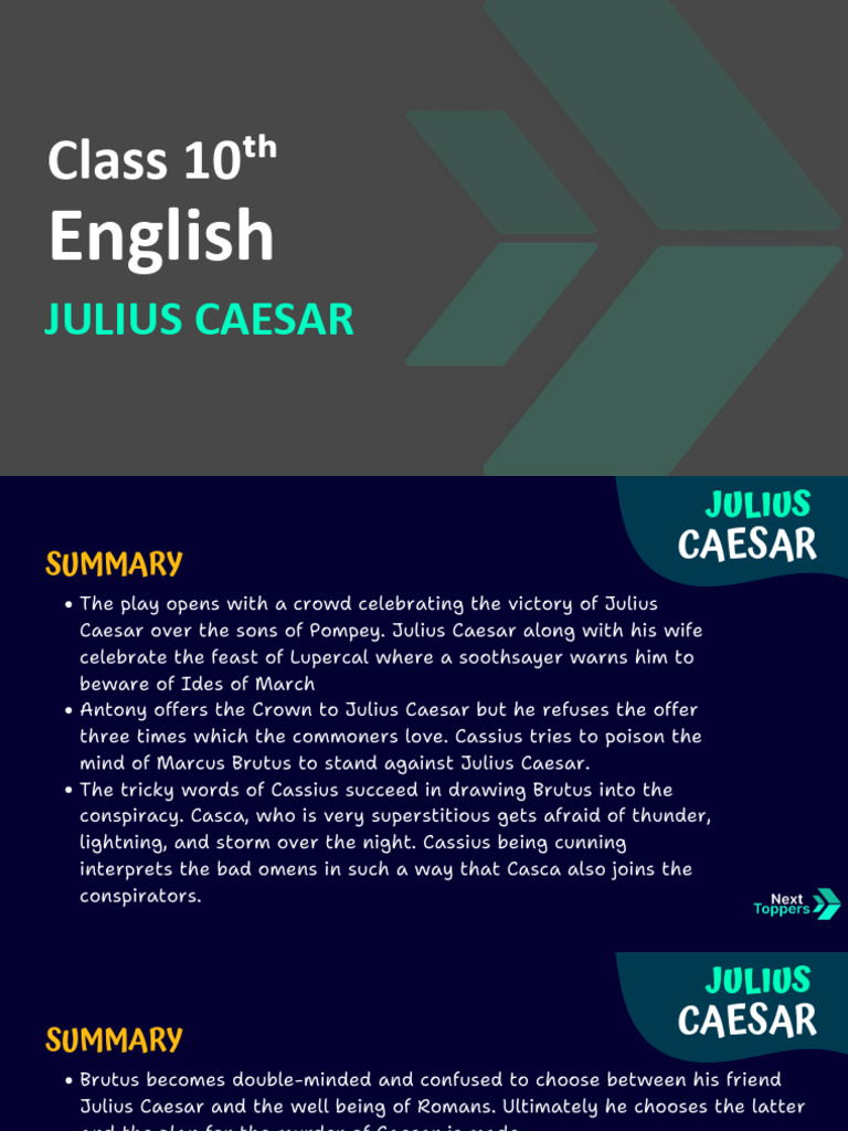 Julius Caesar | PDF | Julius Caesar | Mark Antony
