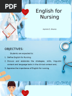 Medical English Regular Verbs List | PDF | Wellness