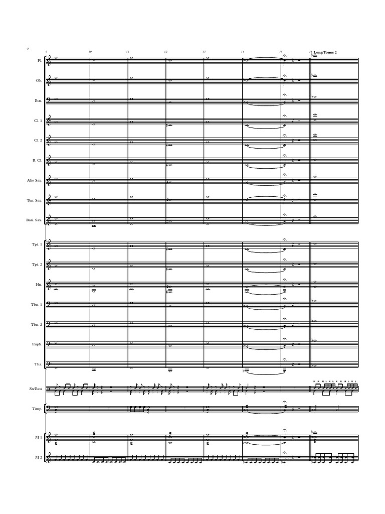 Comprehensive - Ensemble - Warm-Ups - 1 Page 2 | PDF