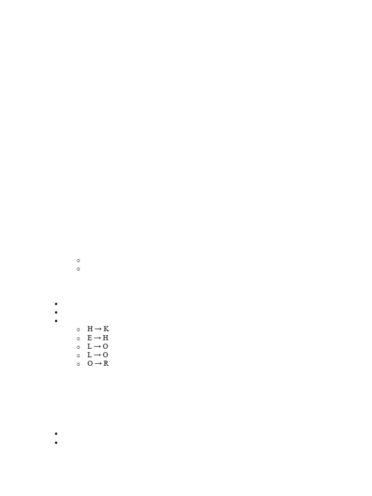 Military Cryptography 1st Task (Mirza-Simbarase) | PDF | Encryption ...