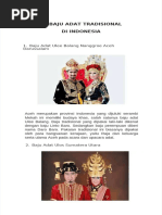 Pakaian Adat Ewer Papua Barat | PDF