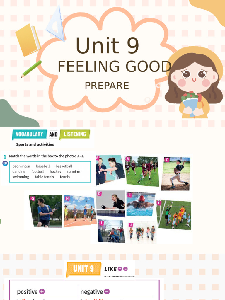 55 Unit 9 Feeling Good | PDF