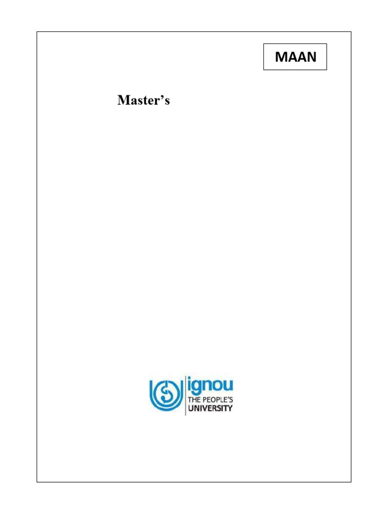 MAAN Assignment Second Year July 2021 January 2022 | PDF