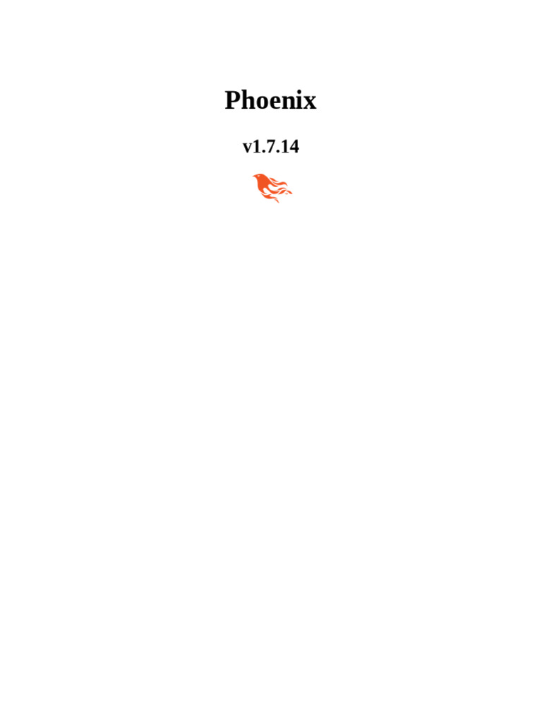 Phoenix Framework Documentation Pdf Modelviewcontroller Parameter Computer Programming