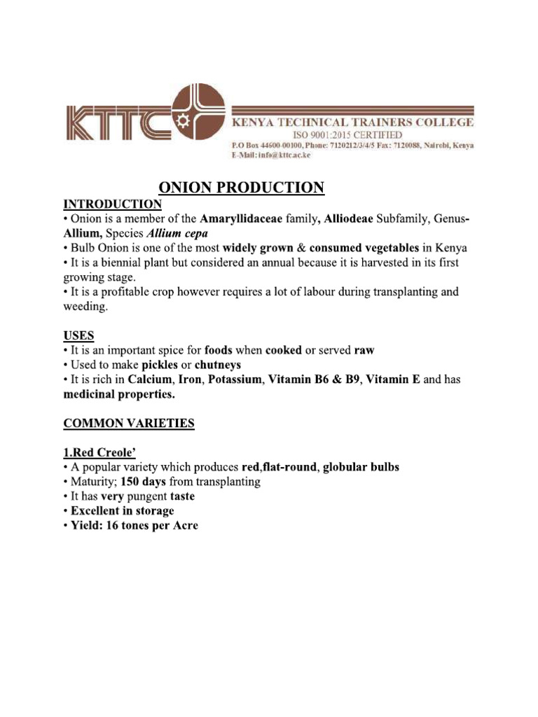 Onion Propagation | PDF