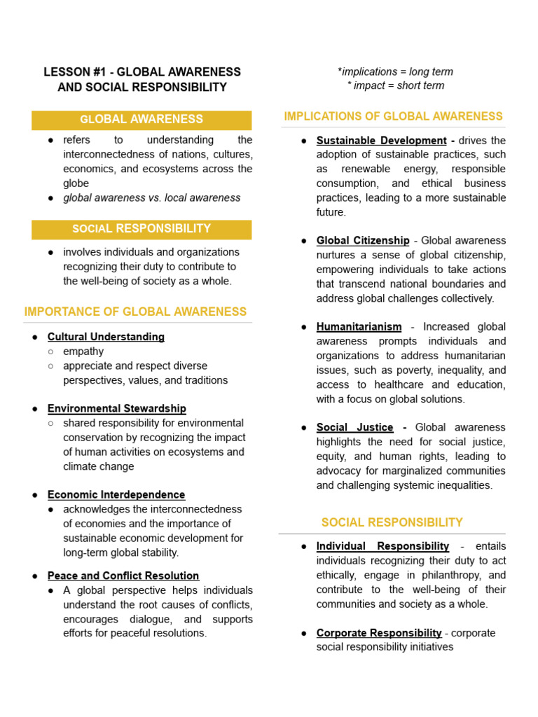 Global Identity and Citizenship Reviewer | PDF | Civic Engagement ...