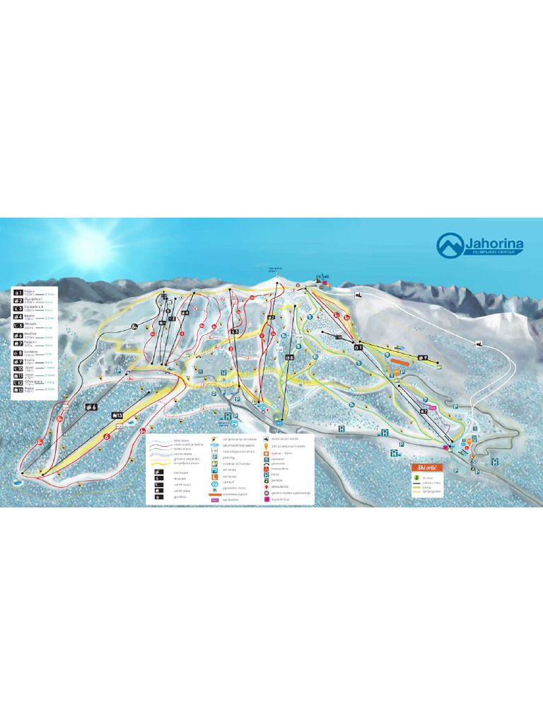 Mapa Jahorina 2023 | PDF