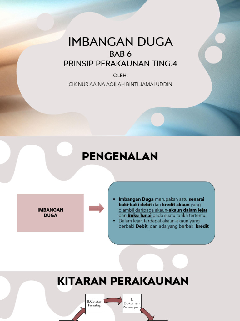 Bab 6 - Imbangan Duga | PDF