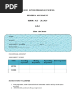 Grade 6 CRE Comprehensive Notes PDF | PDF