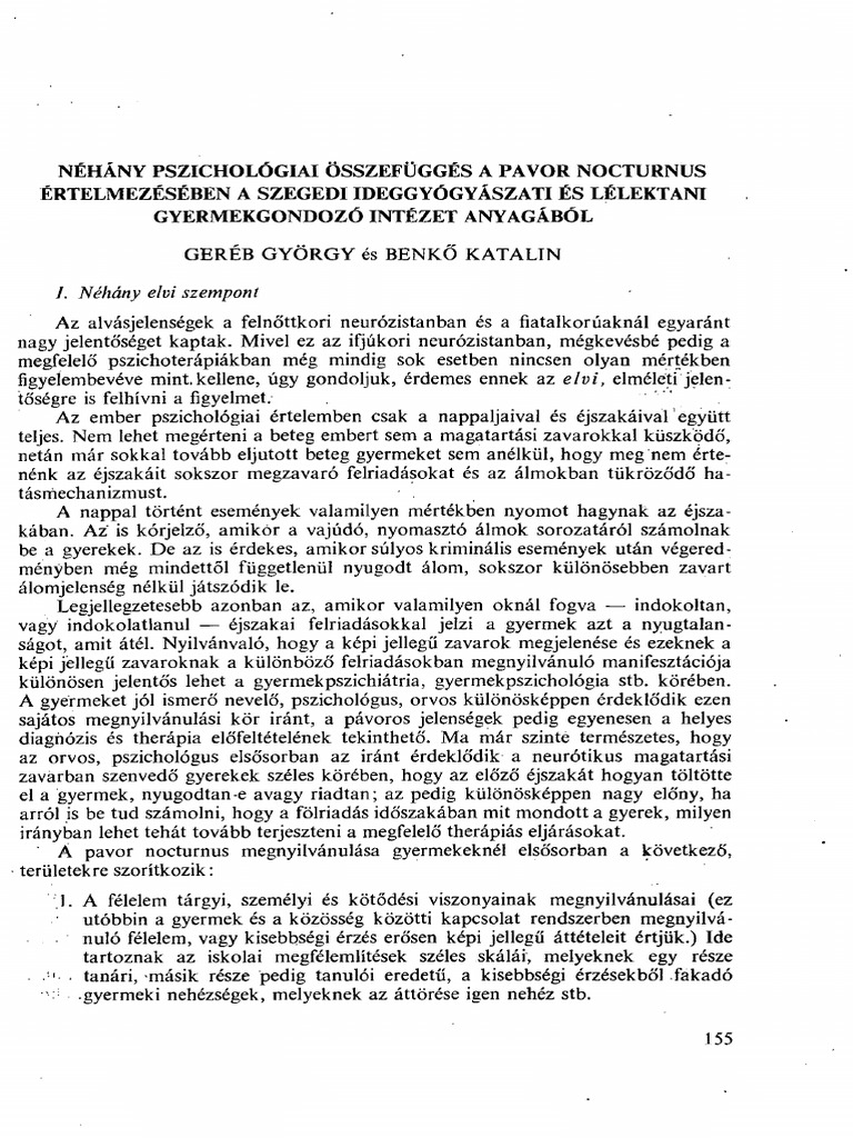 Pavor Nocturnus | PDF