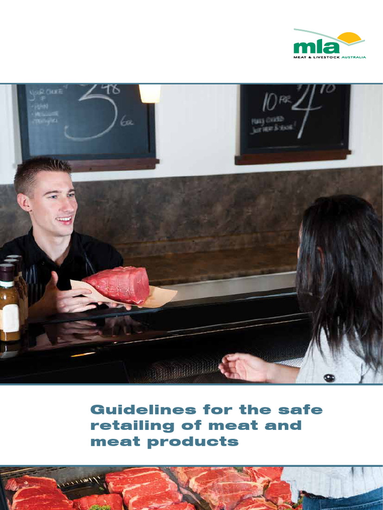 Guidelines For The Safe Retailing of Meat and Meat Products | PDF ...