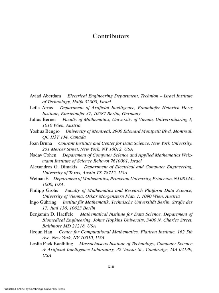Notable Contributors in AI and Mathematics | PDF | Computing | Science