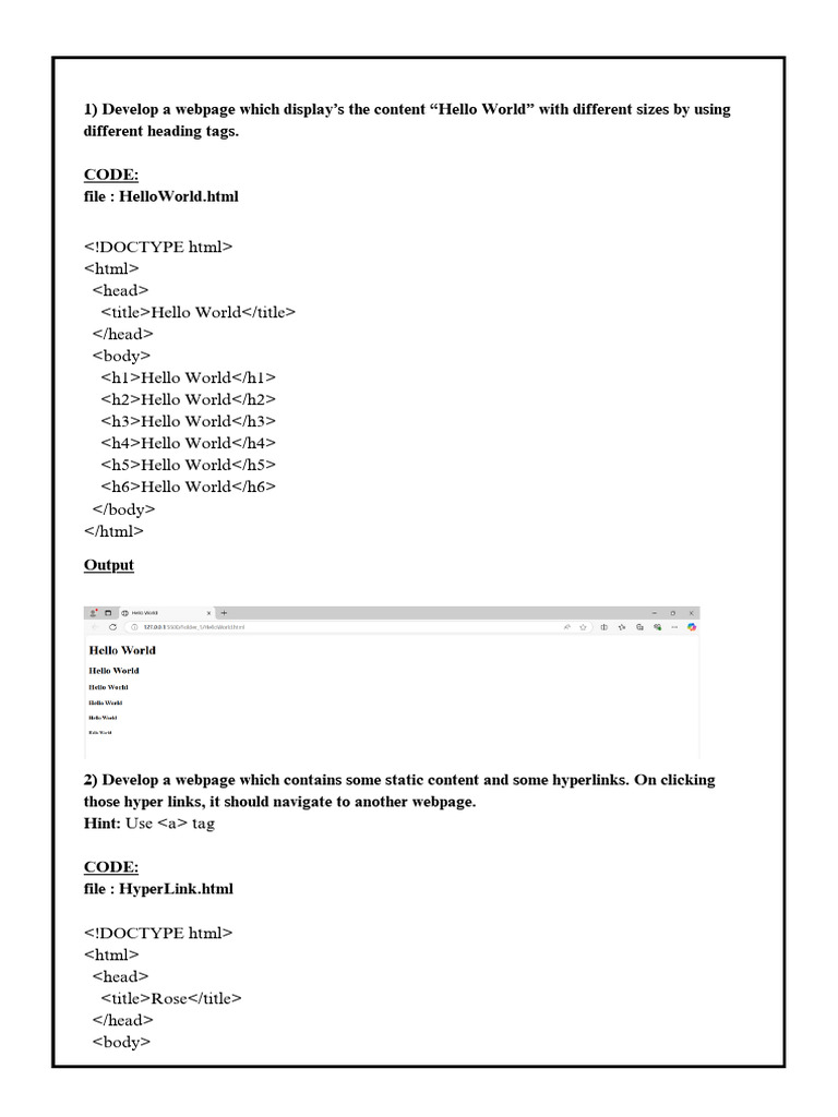 MST HTML | PDF | Flowers | Hyperlink