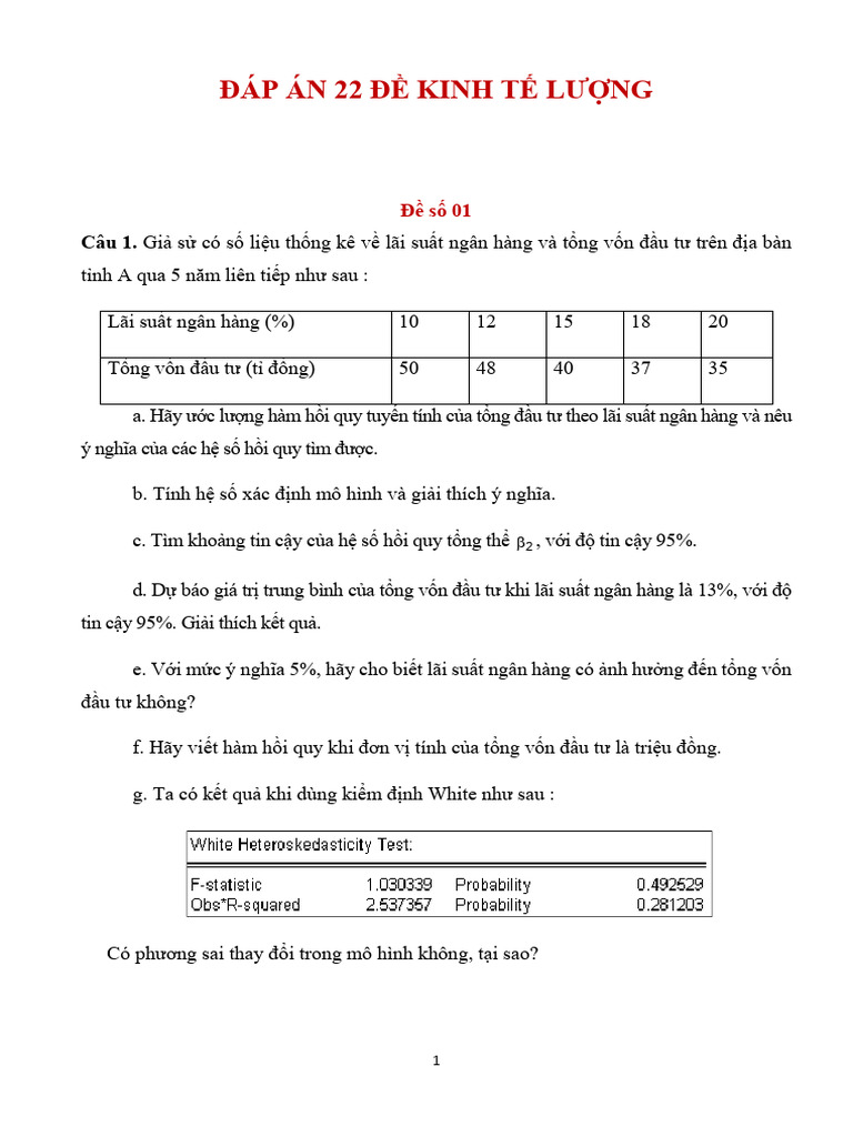 Kinh-Te-Luong Dap An 22 de Kinh Te Luong - (Cuuduongthancong - Com) | PDF