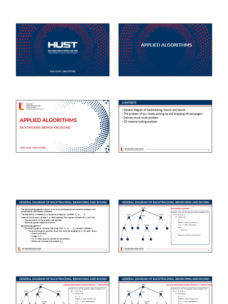 Week4 Chap3 Recursion Branch and Bound Cbus | PDF | Computational Science | Computer Science