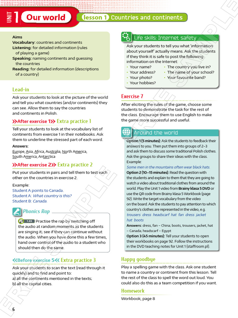 Brainy 5 TN U1 | PDF | Linguistics