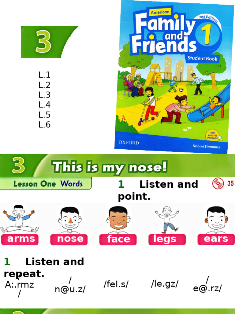 Family&Friends 1-3 (2nd Edition) | PDF