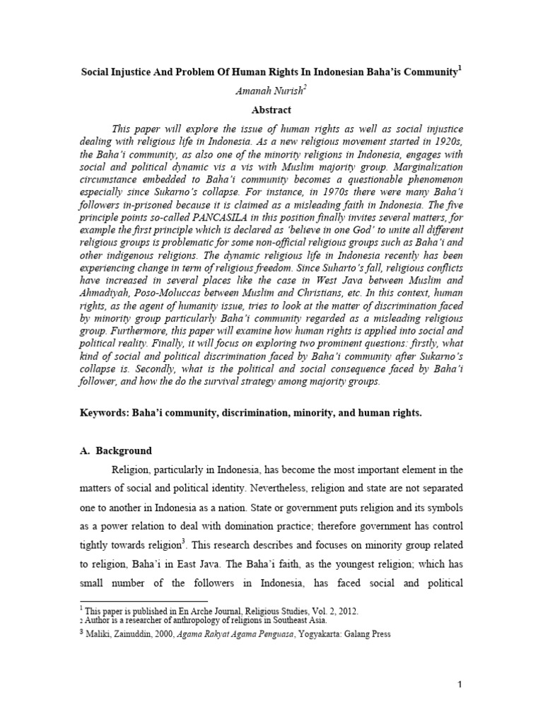 Social Injustice and Problem of Human Ri | PDF