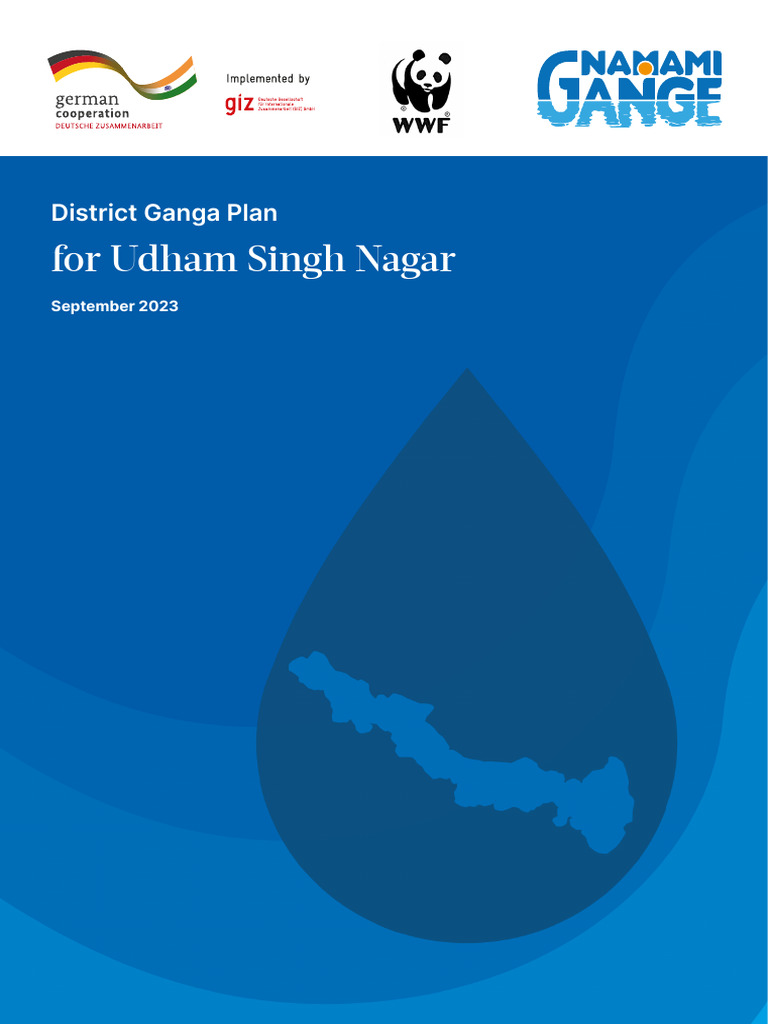 Udham Singh Nagar Ganga Rejuvenation Plan | PDF | Rain | River