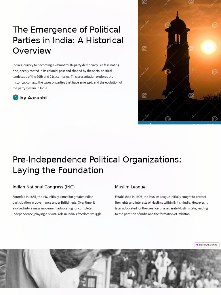 Emergence of Opposition Parties in India | PDF | Political Parties ...