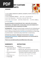 Pastry Recipes - The Ultimate Pastry Recipe Book | PDF | Baking | Breads
