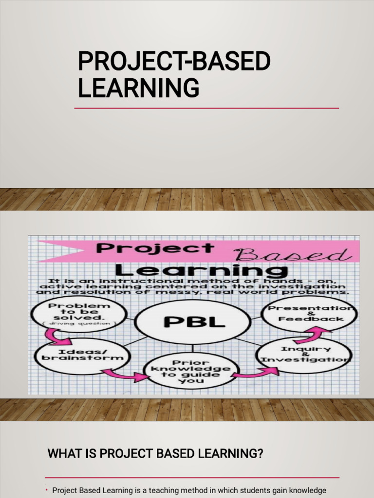 LEARNING | PDF | Project Based Learning | Learning