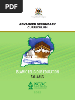 Islamic Religious Education Syllabus | PDF | Learning | Curriculum