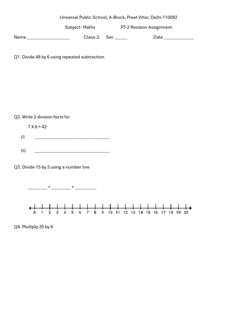 Maths Pt2 Assignment | PDF