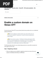 Configuring Internal Domain - Subdomains - Mimecaster Central | PDF ...