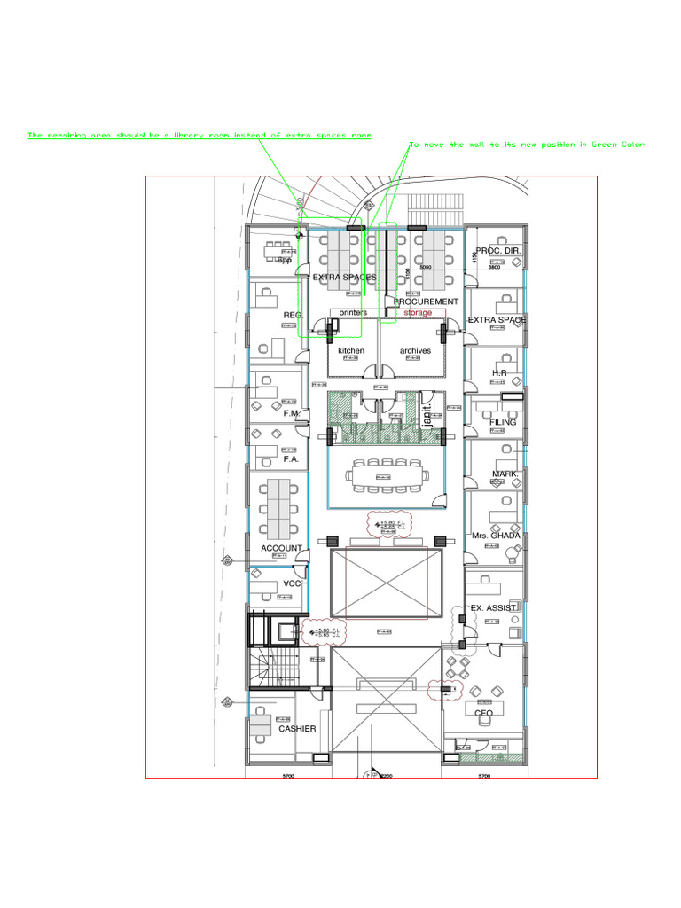Revised plan - Procurement space -Model | PDF