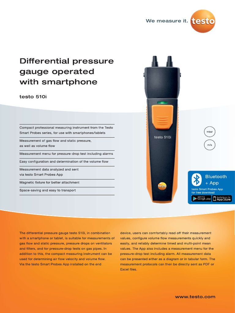 Testo 510i Manual | PDF