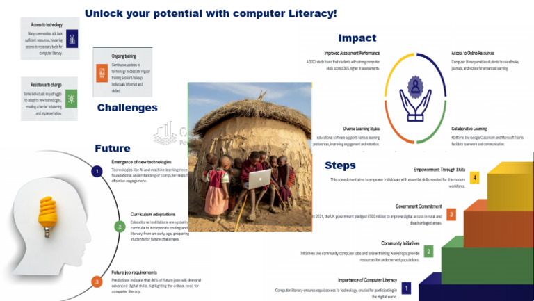 Poster On Computer Literacy | PDF