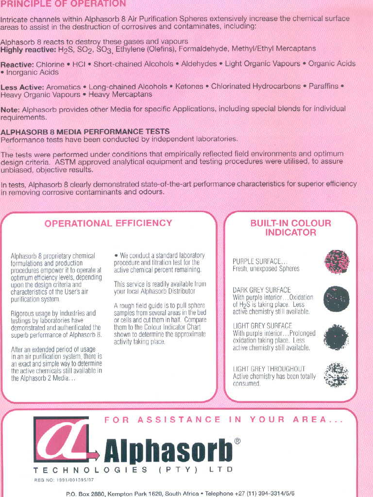 Alphasorb 8 Brochure 2 | PDF