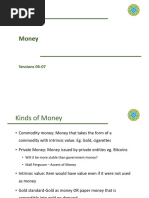 Money and Banking Lecture Notes | PDF | Money Supply | Money