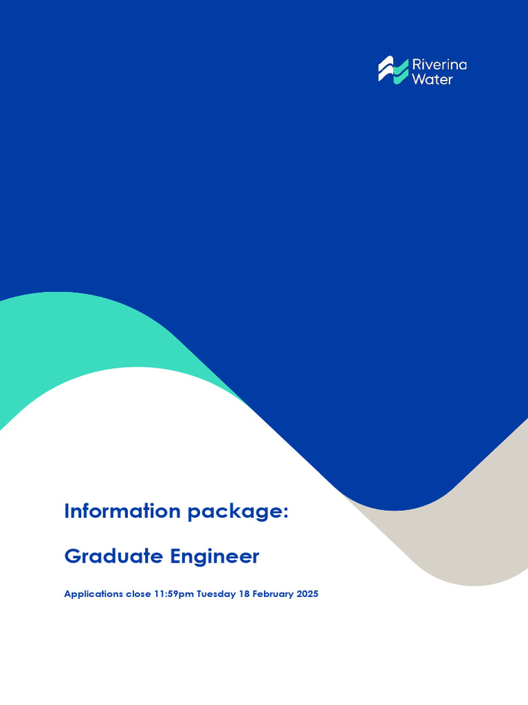 Graduate Engineer Position at Riverina Water | PDF | Safety ...