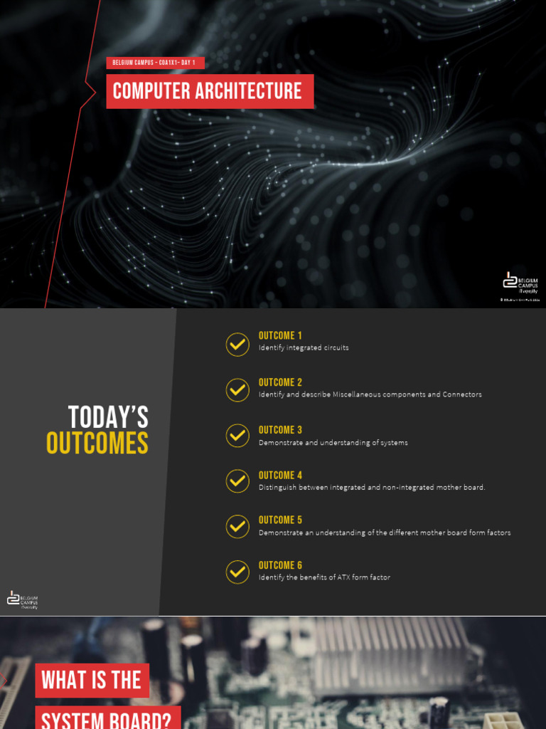 COA1x1 - Class 2 | PDF | Central Processing Unit | Cpu Cache