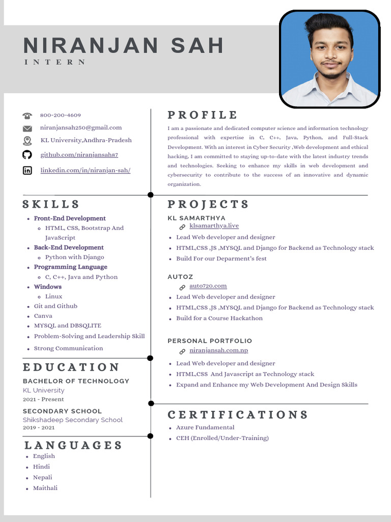 Intern | PDF | Web Development | World Wide Web