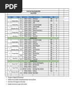 CSEC_Timetable_2025 | PDF