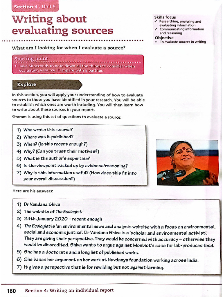 Writing About Evaluating Sources | PDF