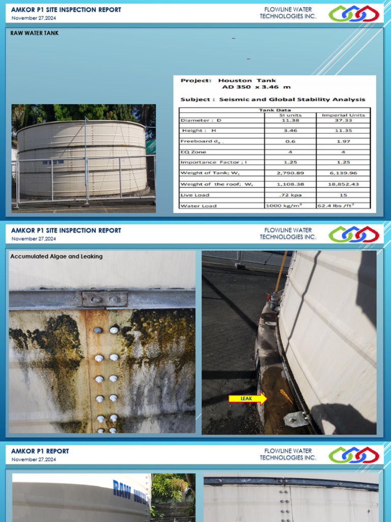 AMKOR P1 Site Visit Report November 272024 | PDF