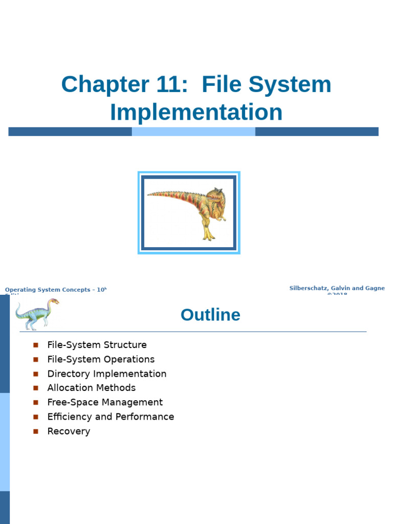 File Management unit-III Part-4 (Chp-11) | PDF | File System | Computer ...